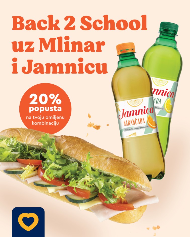 Mlinar | 🧡 Grab a Jamnica, collect stamps, earn points!