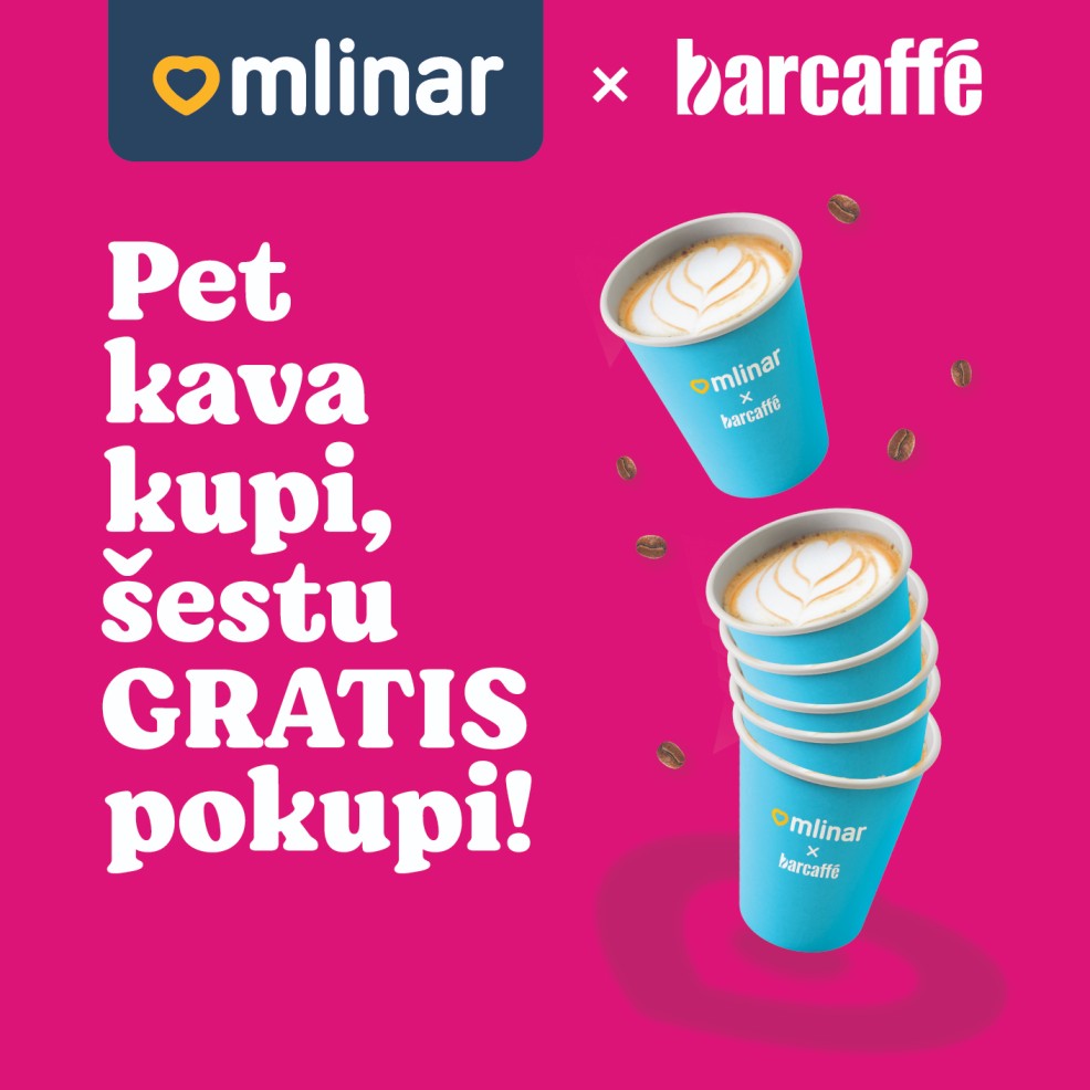 Mlinar | Every sixth coffee is FREE ☕
