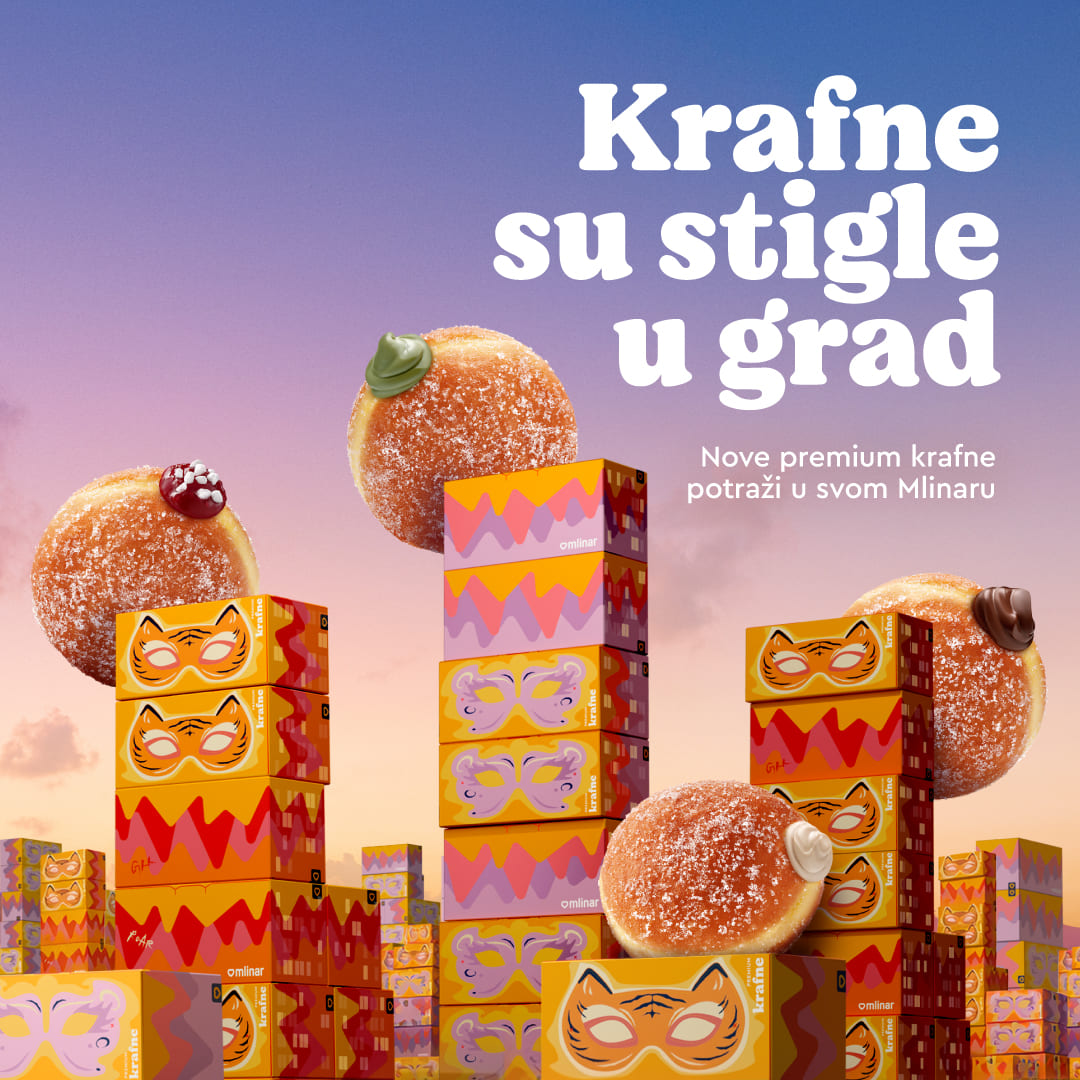 Mlinar | Carnival can begin — the doughnuts have arrived in town! 🎭🍩