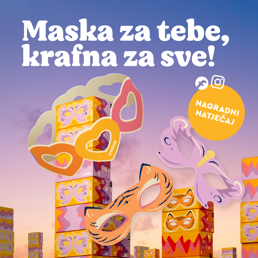 Mlinar | GIVEAWAY: A mask for you, a doughnut for all! 🎭🍩