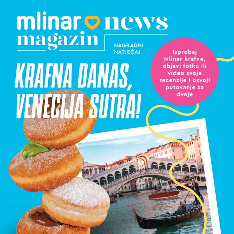 Mlinar | Napravi recenziju Mlinar krafni i otputuj u Veneciju! 🎭🎥